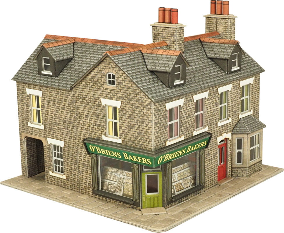 PO264 Metcalfe OO/H0 Stone Corner Shop Kit – B & H Models