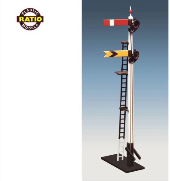 RATIO 462 GWR Home/Distant Signal Kit – B & H Models