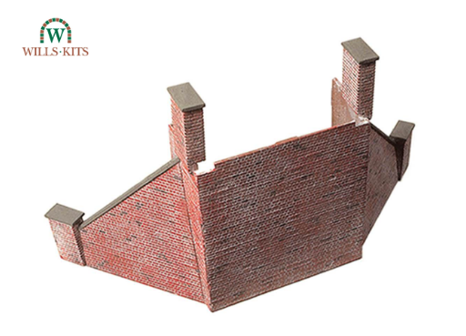 WILLS KITS SS64 Abutments With Wing Walls – B & H Models