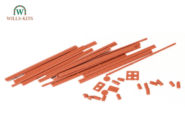WILLS KITS SS46 Buildings Details Pack A – B & H Models
