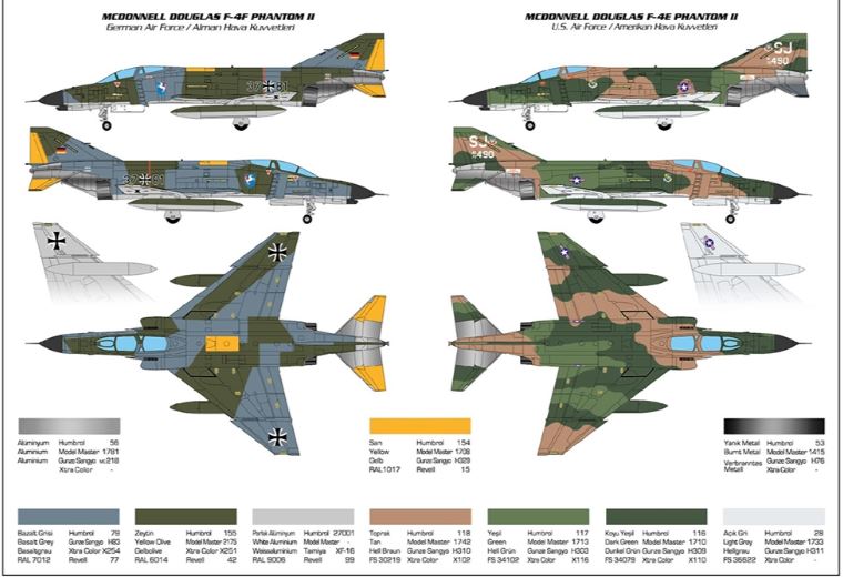 PM MODELS PM227 F-4 E/F Phantom II 1/96 SCALE – B & H Models