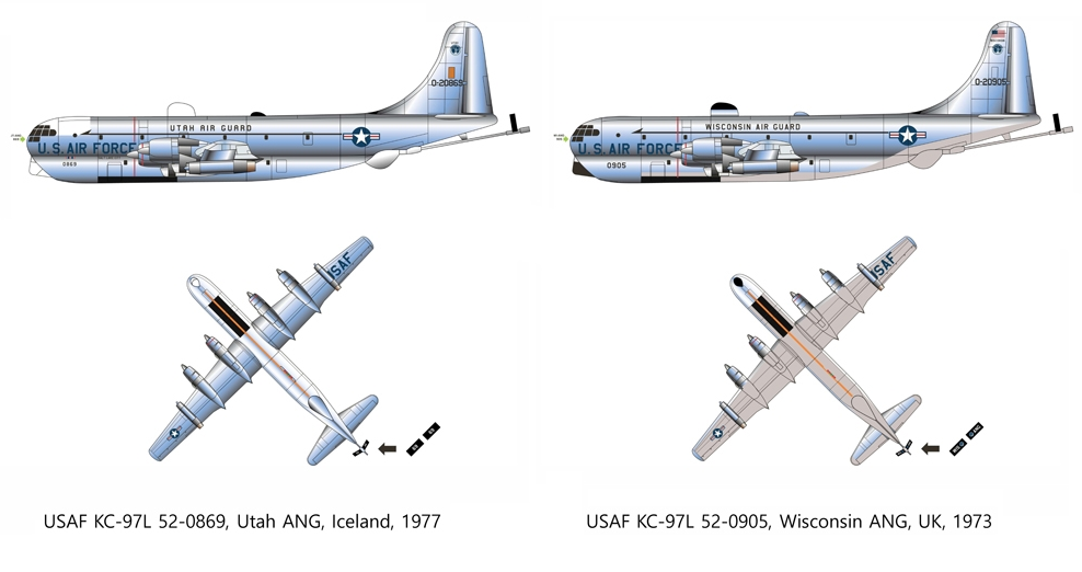 ACADEMY 12640 US Air Force KC-97L Stratofreighter Aerial Refueling ...
