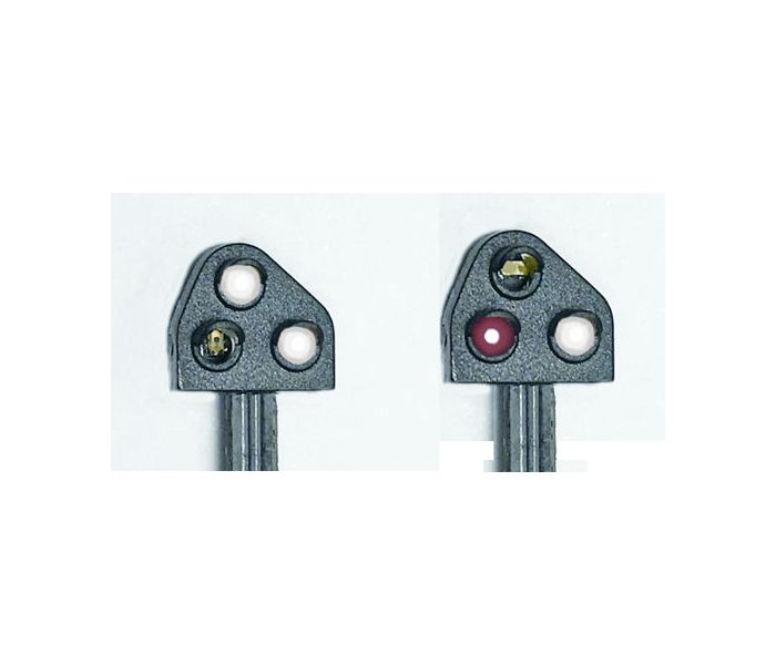 Train Tech GK2 Ground Position Signal Kit Original Red – B & H Models