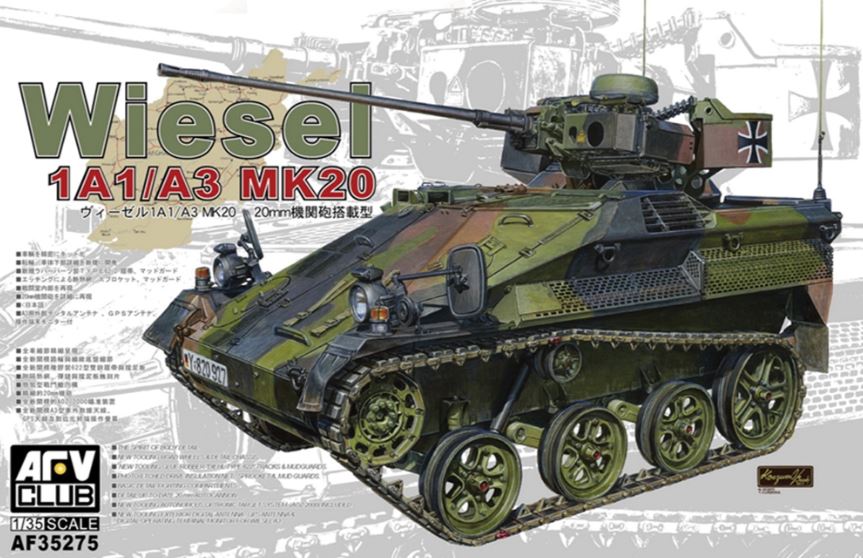 AFV CLUB PKAF35275 Wiesel 1 A1/A3 Mk 20 1/35 SCALE – B & H Models